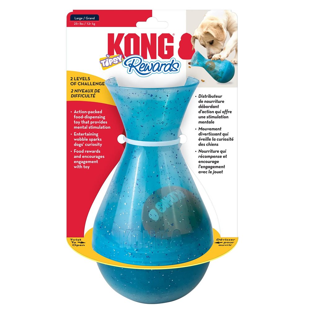 KONG - Rewards - Tipsy Treat Dispenser - Pet Cuisine & Accessories