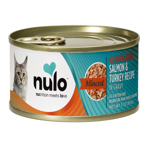 Nulo - No Grains Minced Salmon & Turkey in Gravy - Pet Cuisine ...